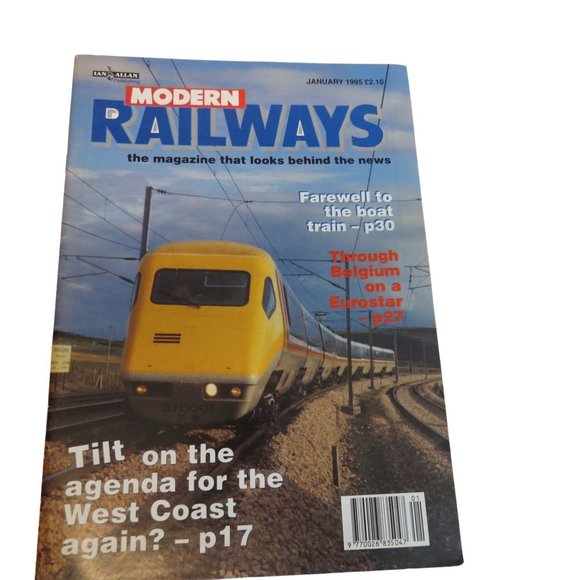 Modern Railways Magazine | Other | Modern Railways Magazine Jan 995 ...